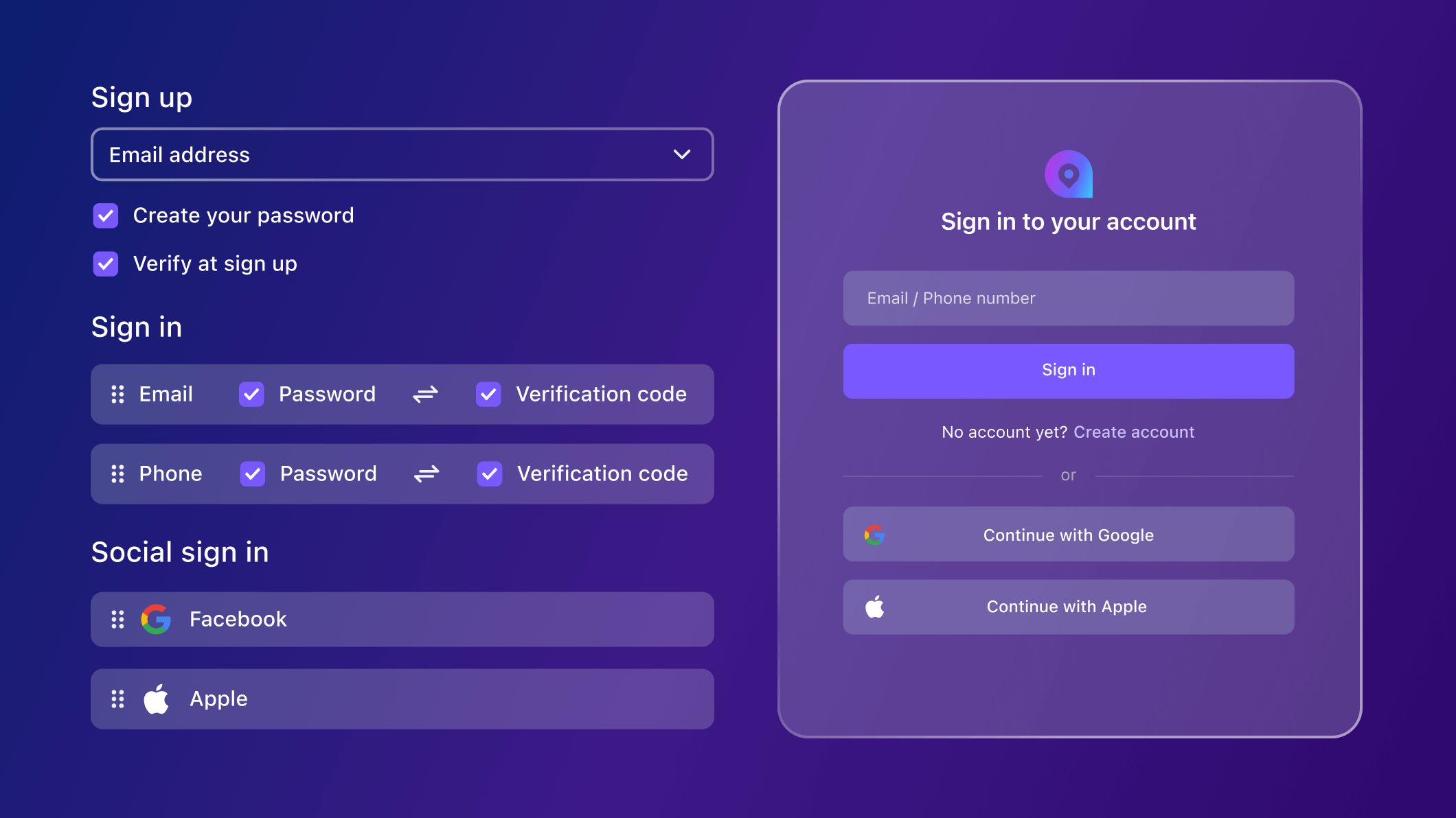 Build consumer products · Logto